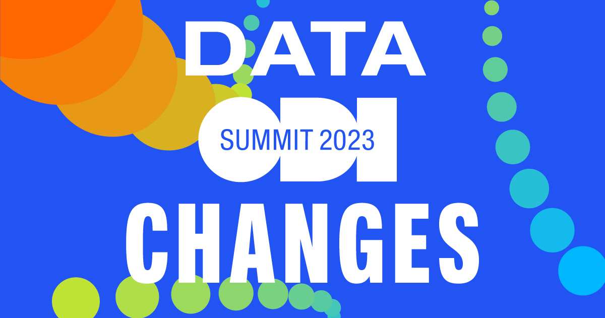ODI Summit 2023: Data Changes | The ODI
